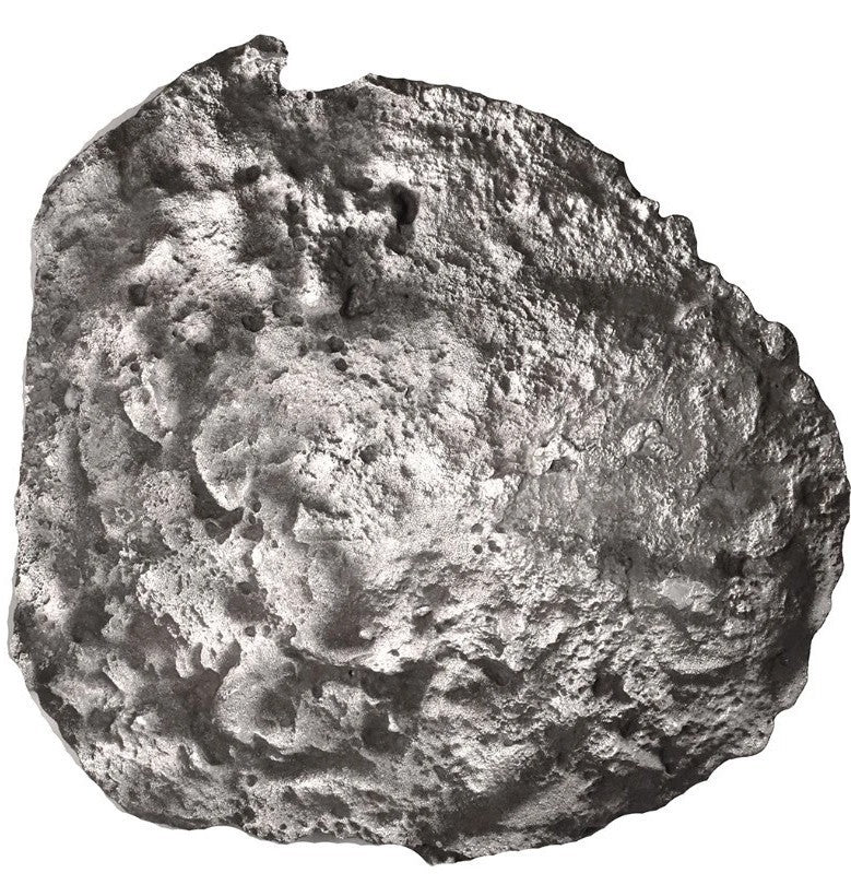 Spanish Colonial 1554 Shipwreck Large 99% Fine Silver "Splash" Ingot 2 ...